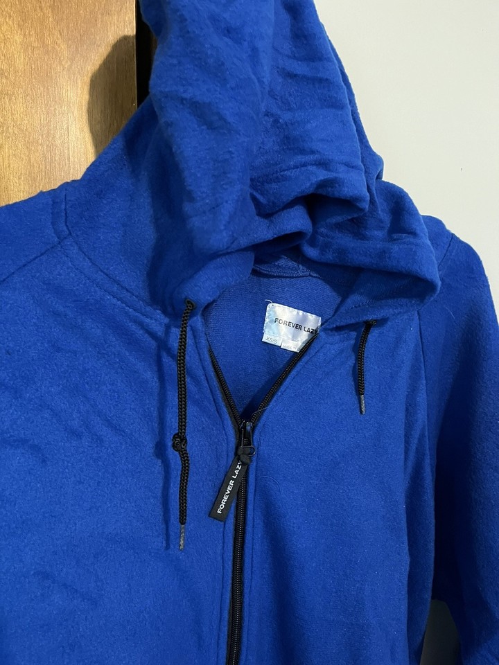 Forever Lazy Size XS Soft Fleece Lounge Wear Unisex Large Pajama Suit ...