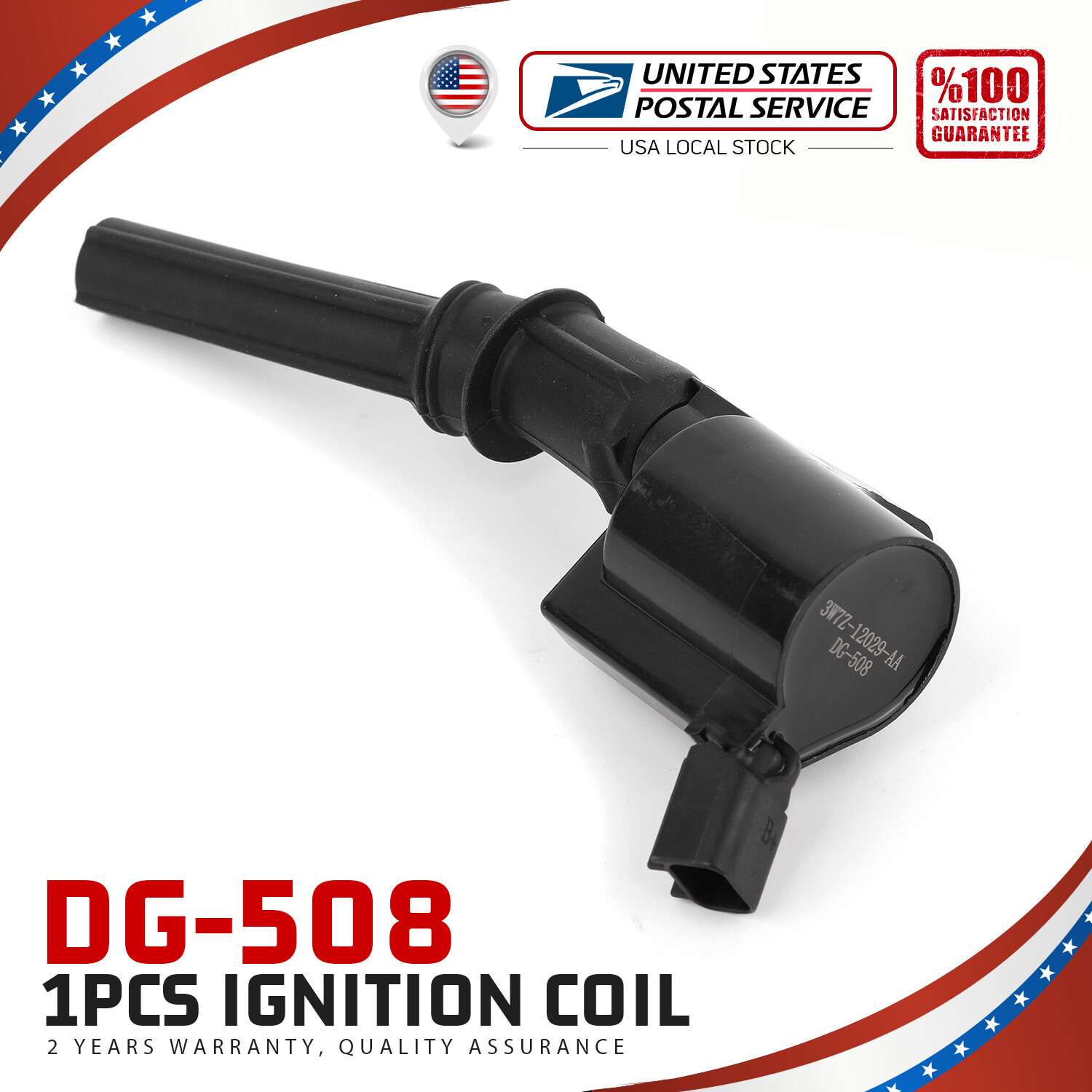 1 pcs Ignition Coil For 2000-2004 Ford F150 Expedition 5.4L 6.8L FD503 ...