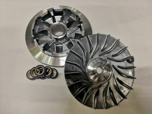 UMA RACING CVT PULLEY KIT SET WITH DRIVE FACE & ROLLER Racing Pulley ...