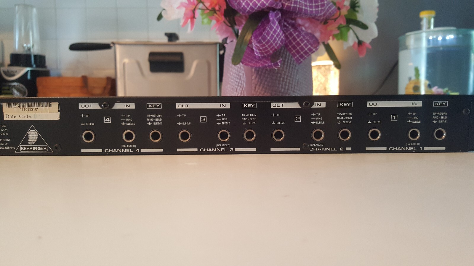 Behringer Multigate XR-1400 - 4 Channel Expander/Gate - Audio Interactive Quad | eBay