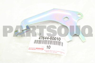 4764460010 Genuine Toyota LEVER, AUTOMATIC ADJUST(FOR REAR BRAKE), RH ...