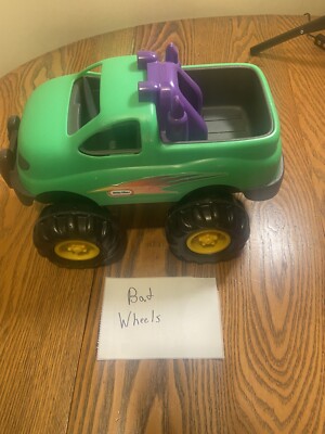Little Tikes Rugged Riggz Monster Truck 4x4 Green Off Road Toy w ...
