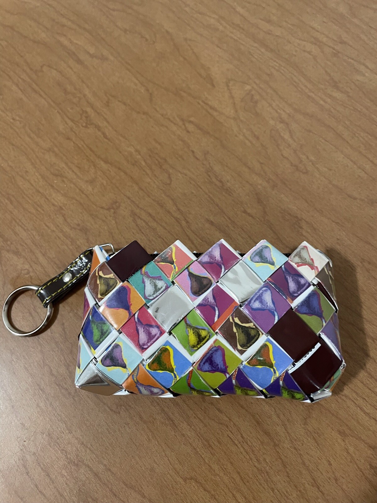 Nahui Ollin Candy Wrapper Wallet/Coin Purse Zippered … - Gem