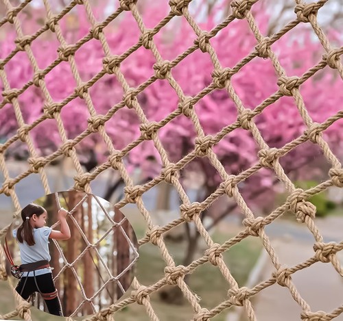 Hemp Rope Climbing Safety Net for Kids - Heavy Duty Child Protection ...