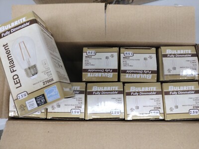 BULBRITE 776851 LED2S14/27K/FIL/3 2.5W LED S14 2700K FILAMENT FULLY ...