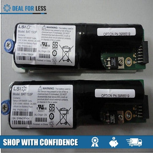 IBM 39R6519 / 39R6520 / 42C2193 SYSTEM MEMORY CACHE BATTERY FOR DS3000 ...