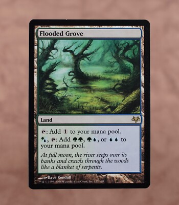 MTG :: Flooded Grove :: EVE #177 :: Eventide | eBay