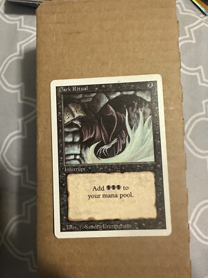 Dark Ritual MTG Revised | eBay