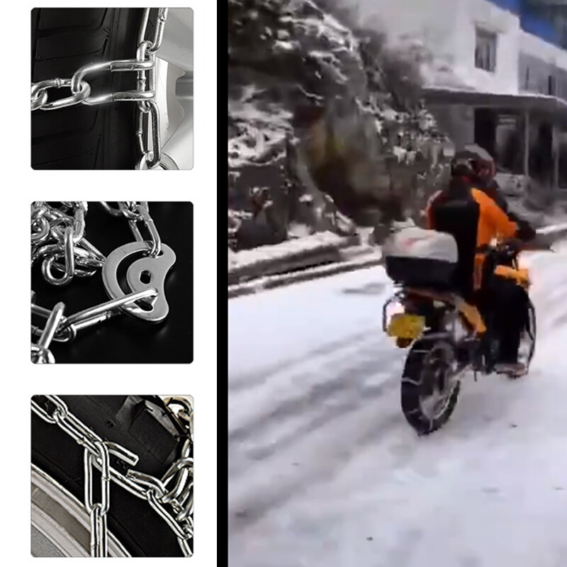 300-18Tire Motorcycle Electric vehicles Anti-Skid Winter Driving Snow ...