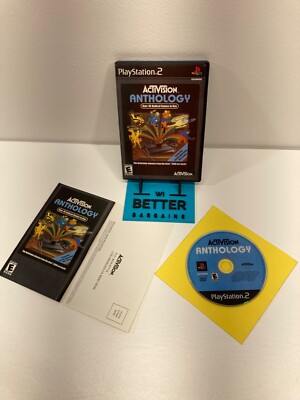Activision Anthology PS2 *VGUC* Complete with Manual+REG CIB - Atari ...