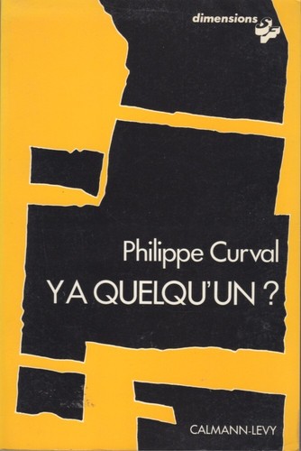 Y a quelqu'un ? Philippe CURVAL. Dédicacé par l'auteur SF X12 | eBay