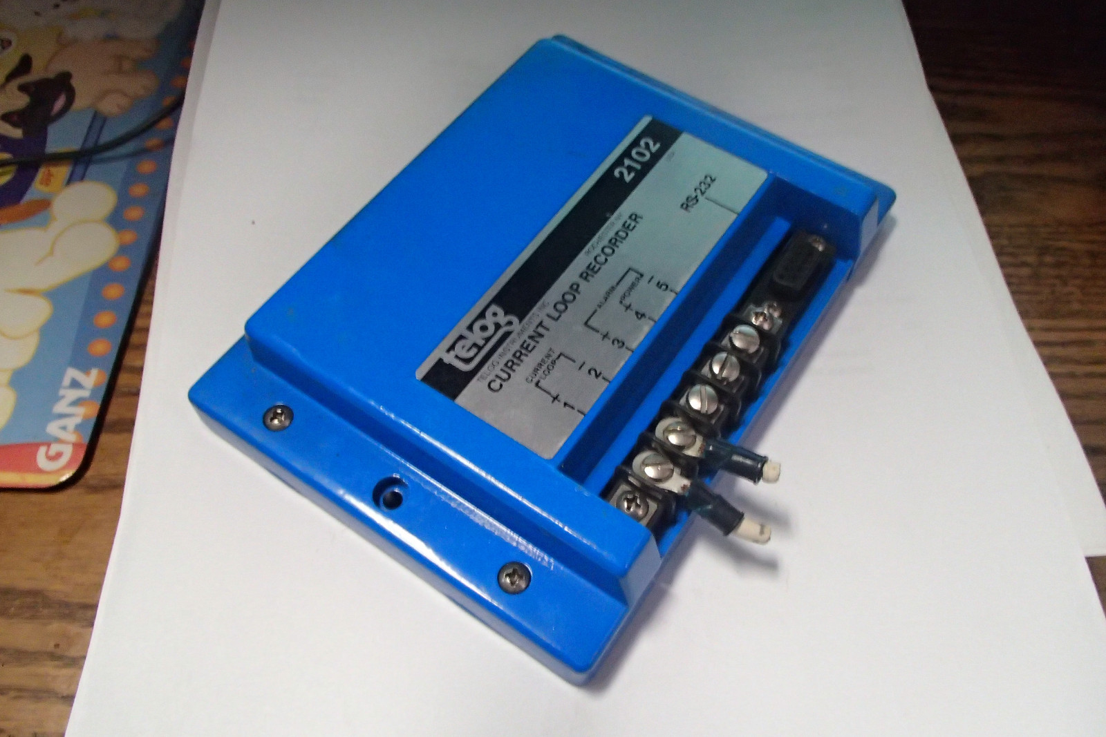 Telog Recorder, Model 2102-42 CURRENT LOOP RECORDER, WITH RS-232 | eBay