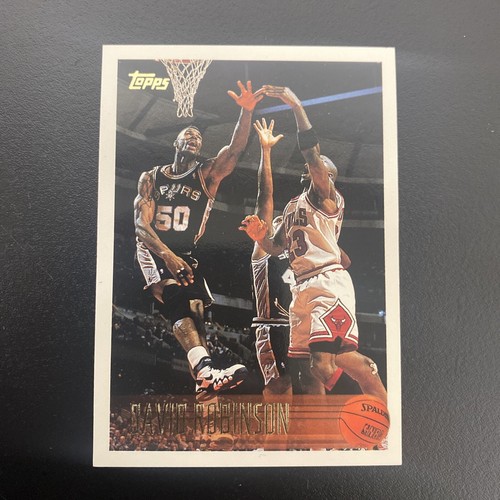 1996-97 Topps David Robinson #80 - Michael Jordan Defending | eBay