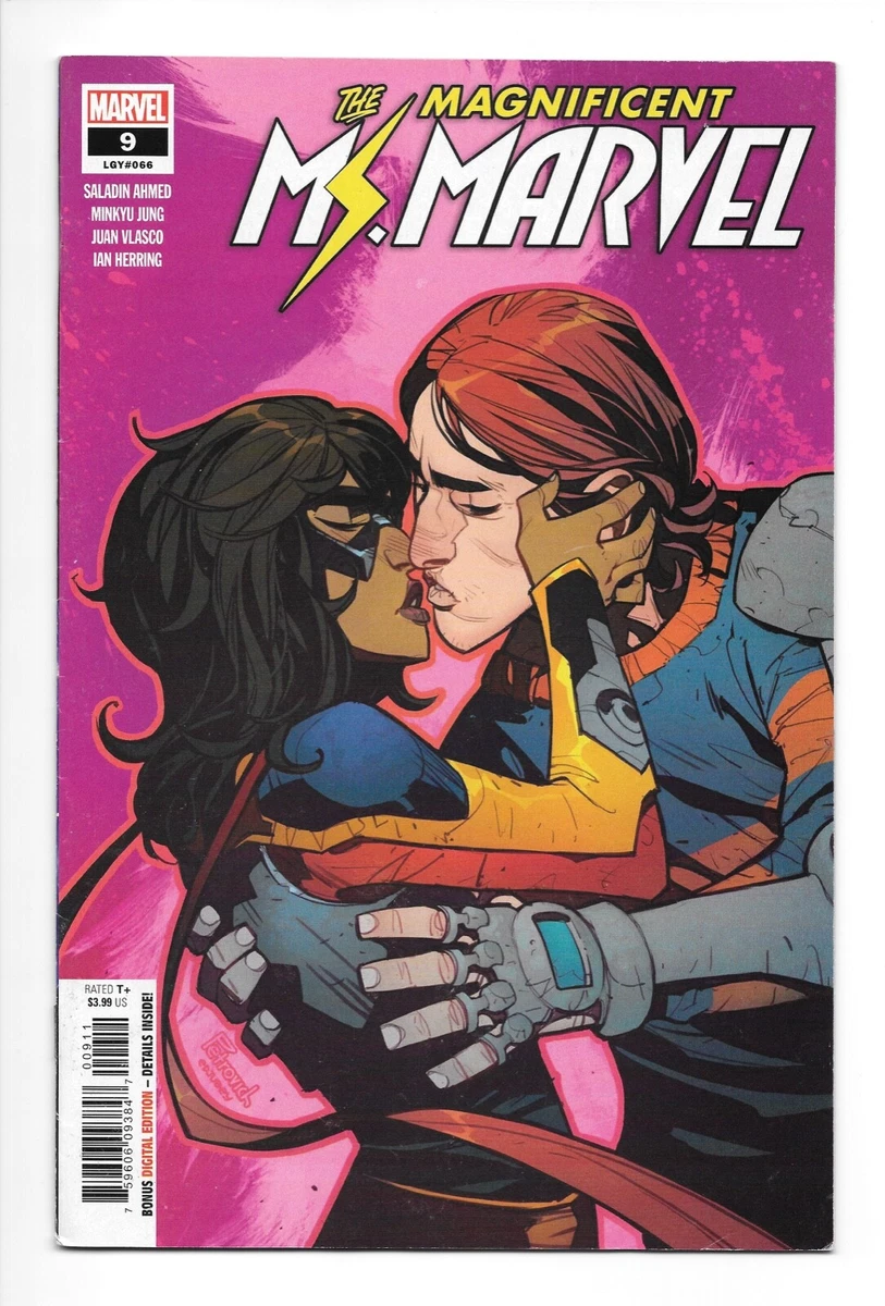 Marvel Ms Marvel Kiss