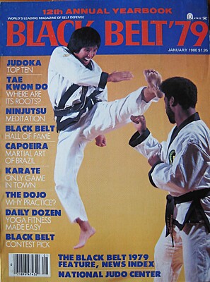 1979 BLACK BELT YEARBOOK ED PARKER BYONG YU KARATE KUNG FU MARTIAL ARTS ...