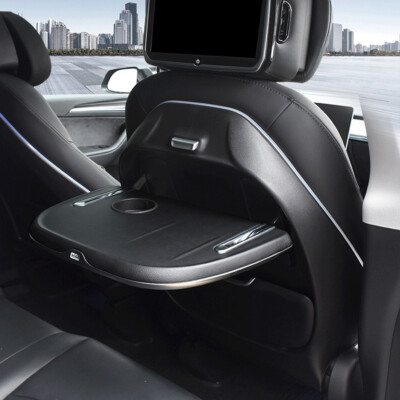 Back seat table for Tesla Model Y Car Seat Tray Table Desk black ...