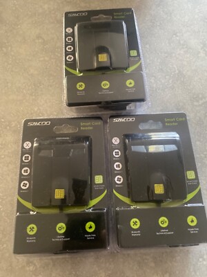( 3 ) Saicoo CAC Smart Card Reader Mac Windows USB , Free Shipping | eBay