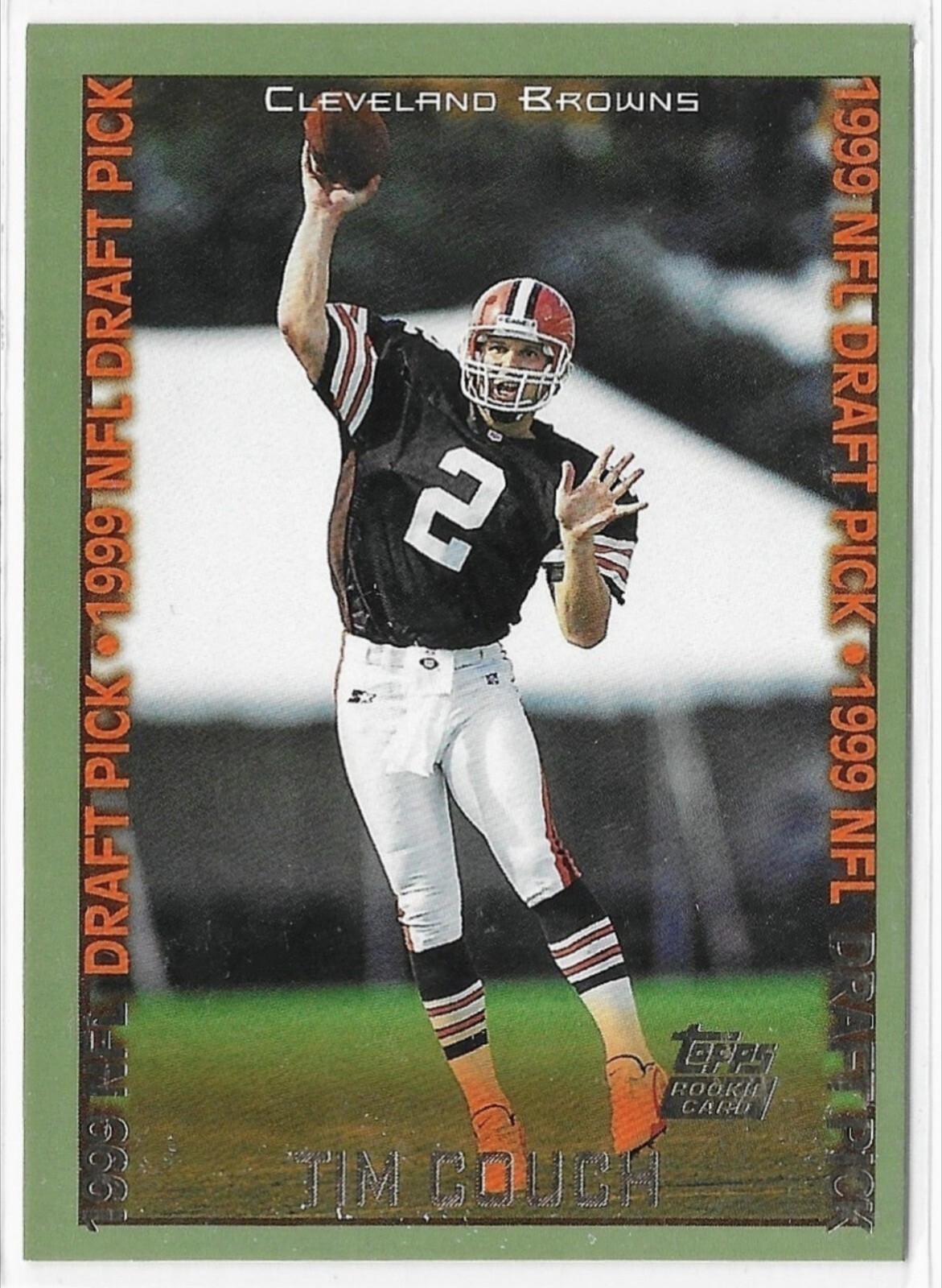 1999 Topps Tim Couch Rookie Card #345 | eBay