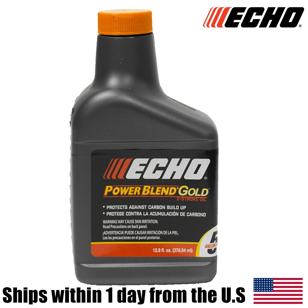 12 Pack Echo Oil 12.8 oz Bottles 2 Cycle Mix for 5 Gallon - Power Blend ...