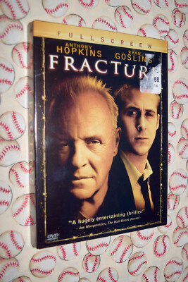 Fracture DVD with Slipcover 2007 Full Frame Anthony Hopkins Ryan ...