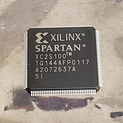 XILINX SPARTAN FPGA CHIP - New - XC2S100-TQ144AFP0117-A2072637A-51 | eBay
