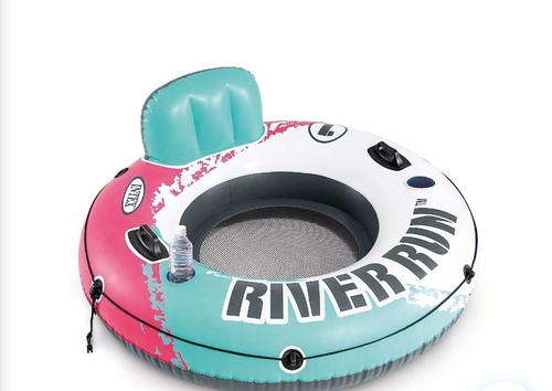 NEW Intex Pink/Turquoise River Run 1 Sport Lounge Inflatable Water ...