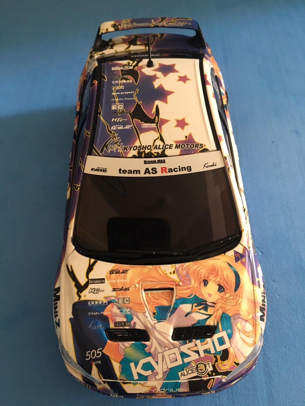 Kyosho Mini-Z Mitsubishi Lancer Evo X ASC Body Kyosho Alice Motors 1 of ...