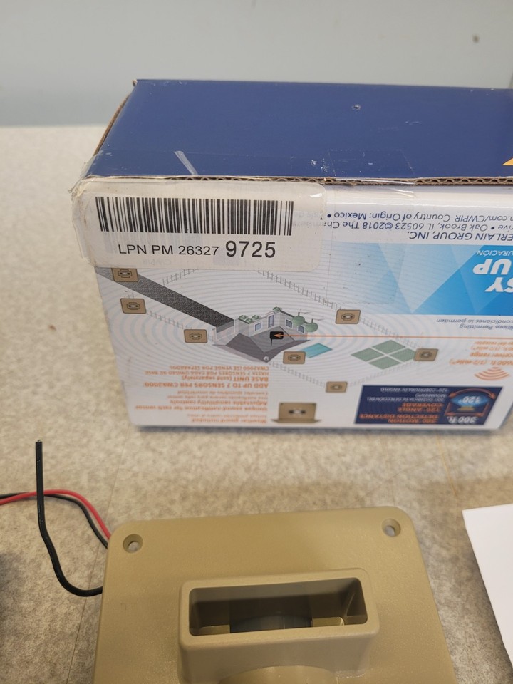New! Chamberlain Wireless Motion Alert Add-on Sensor - Warranty! | eBay