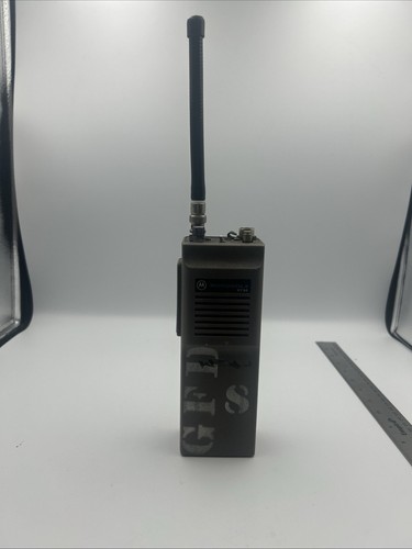 Motorola HT90 Walkie Talkie Vintage Untested, Grafton Fire Department ...