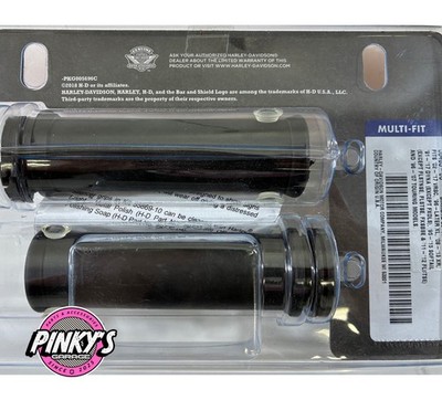 Genuine Harley Davidson Multi Fit Diamond Black Grips 56405-08 | eBay