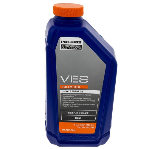 Polaris 2877882 VES Full Synthetic 2-Cycle Engine Oil 1 Quart Bottle ...