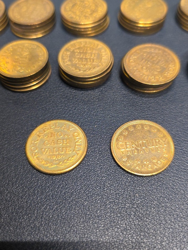 52 Century Theatres Starcade - Movie Arcade Tokens, No Cash Value | eBay