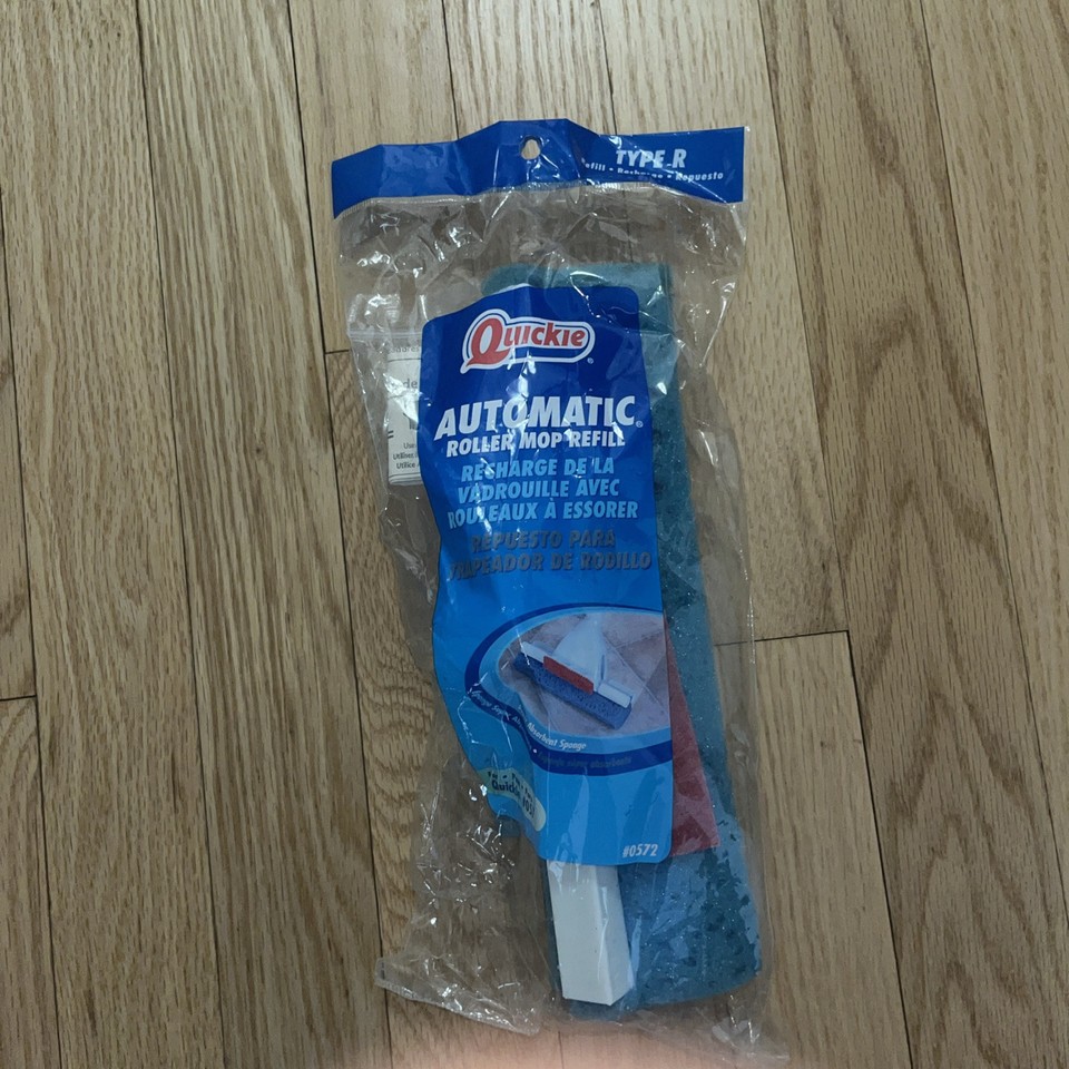 Quickie Automatic Roller Refill Type R #0572 Mop Sponge Replacement New ...
