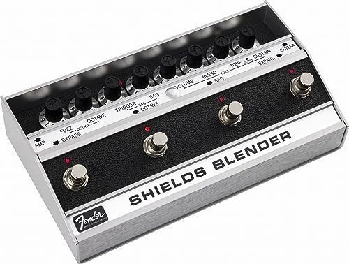 Fender Shields Blender Fuzz Brushed Aluminum Guitar Effects Pedal Brand NEW | eBay UK