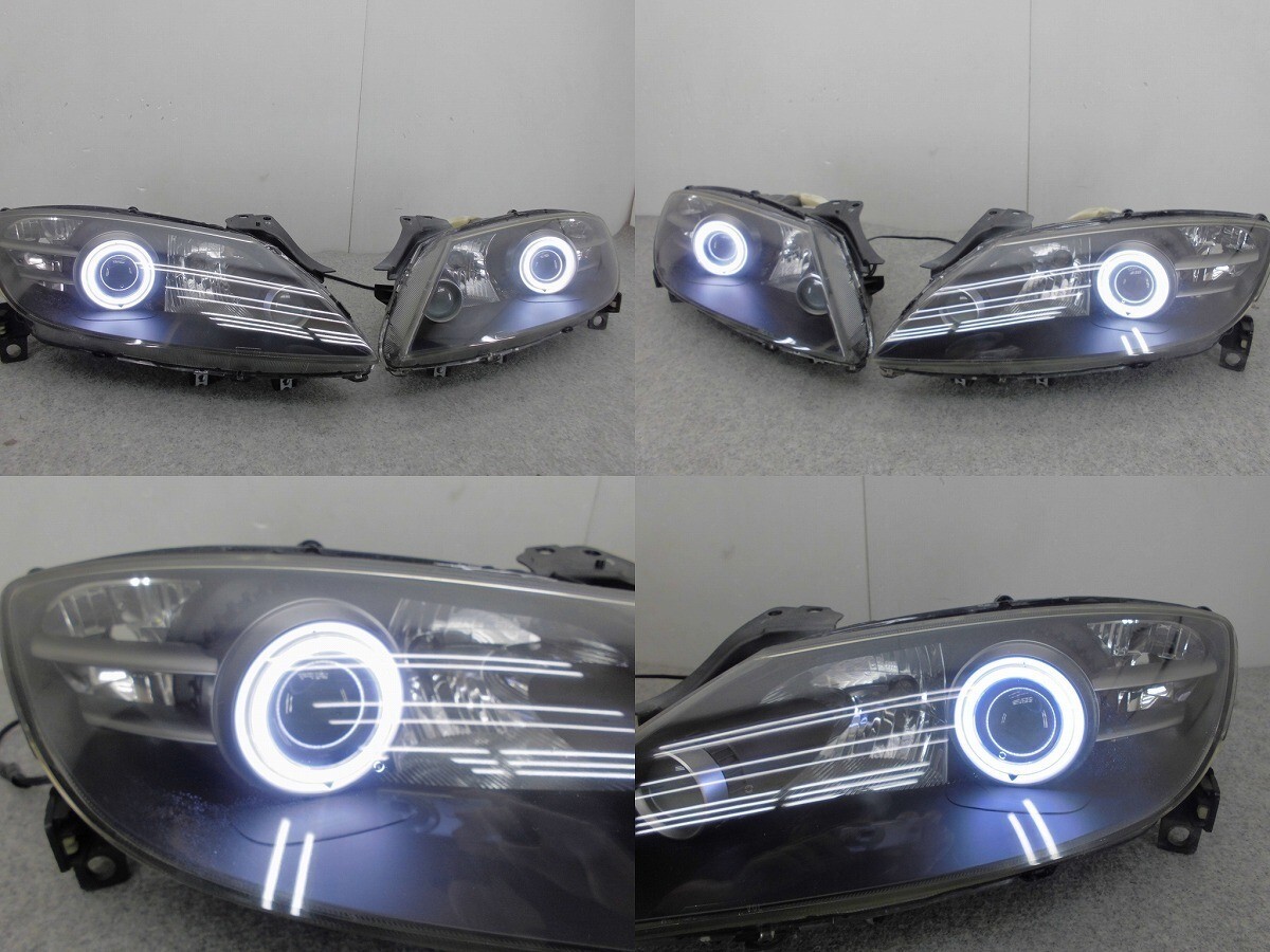 Mazda RX8 RX-8 SE3P LED RING HID Headlights Lamps Lights Head Light ...