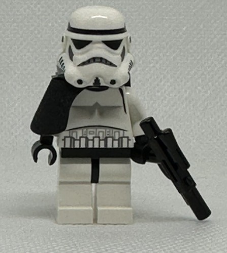 Lego Star Wars Minifigure Sandtrooper Black Pauldron Survival Backpack ...
