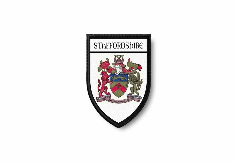 Patch printed shield embroidery border badge flag city county ...