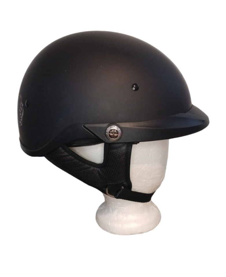 Bell Helmets Pit Boss Motorcycle Helmet Matte Black XL/XXL Roses Back ...