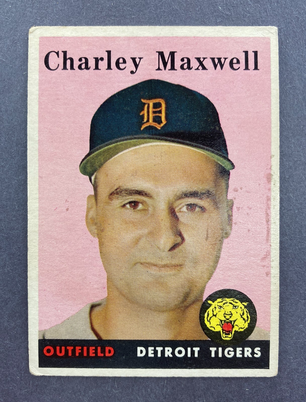 1958 Topps #380 Charley Maxwell (Detroit Tigers) (A) | eBay