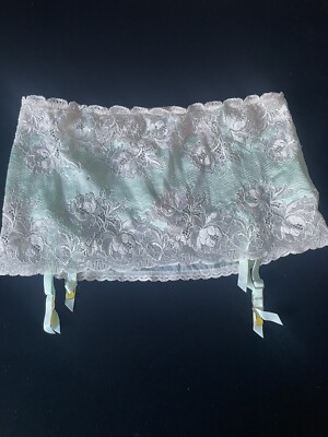 Vintage Victoria’s Secret lace sheer garter skirt size M NWT | eBay