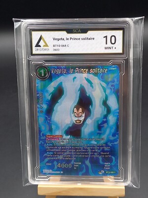 Carte Dragon Ball Vegeta le prince solitaire BT10 068 SR FR SCA 10 PSA ...