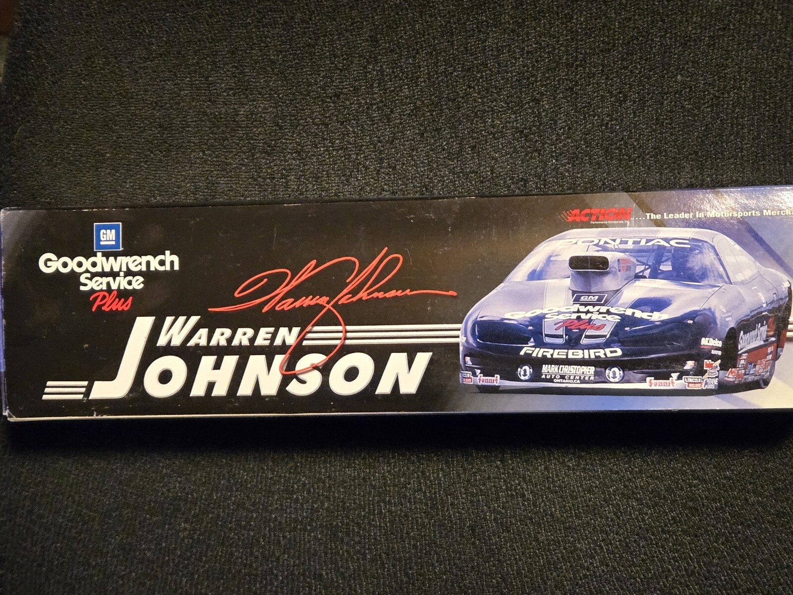 Warren Johnson GM Goodwrench Service Pontiac Firebird 1/24 Diecast | eBay
