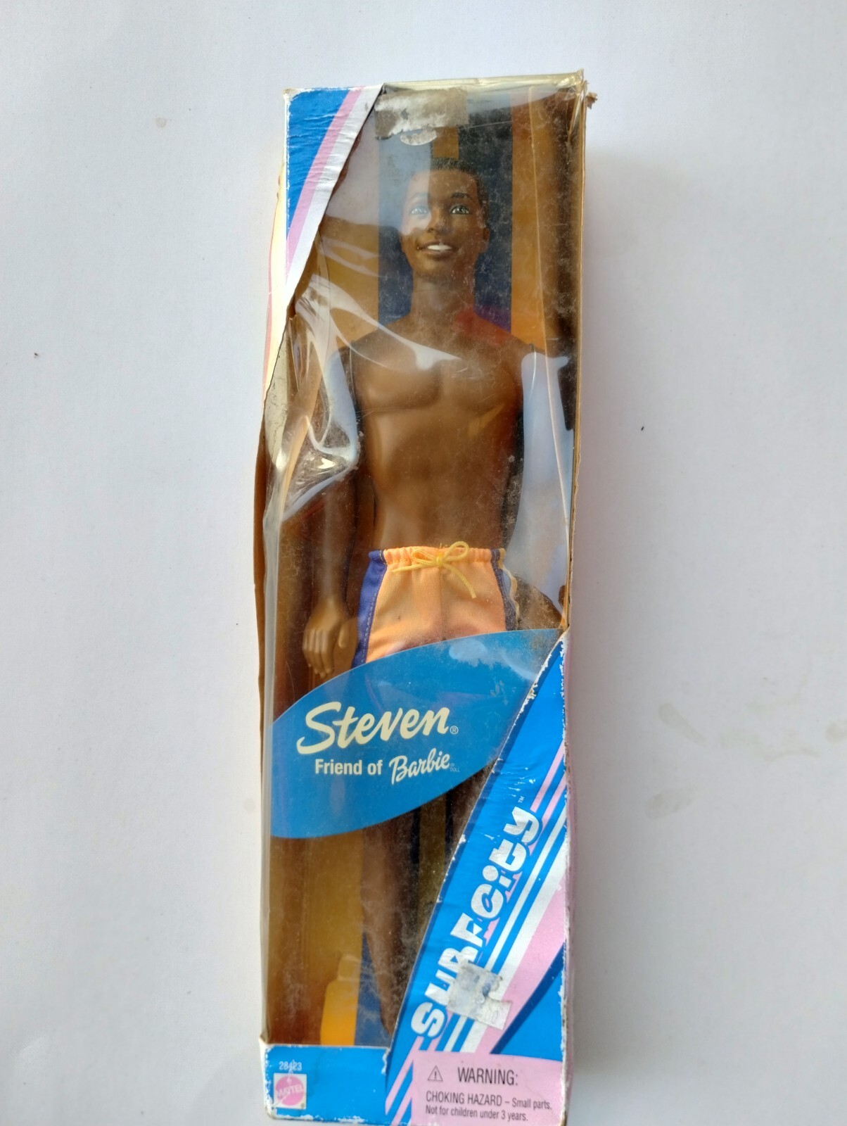 Surf City Steven Doll African American Mattel #28423 Damage Box | eBay