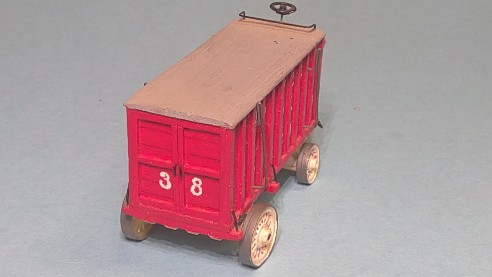 Scratch Built Circus Baggage Wagon HO Scale | eBay
