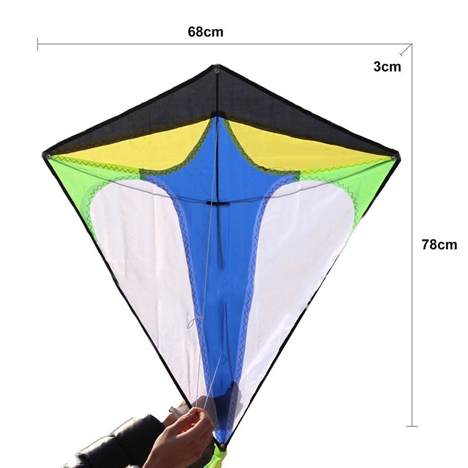 Single Line Kite with Long Tail Rainbow Kite Enhance Coordination for ...
