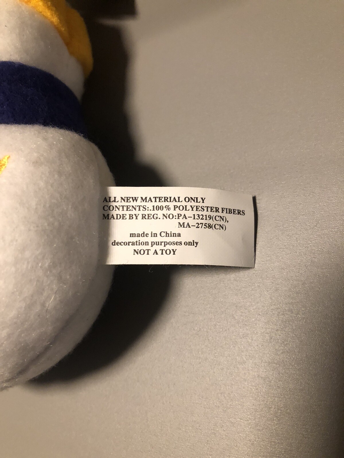 NFL Minnesota Vikings plush snowman Christmas ornament- new w/tags | eBay