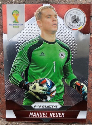 Manuel Neuer Germany World Cup Panini 2014 Prizm Soccer Card- | eBay