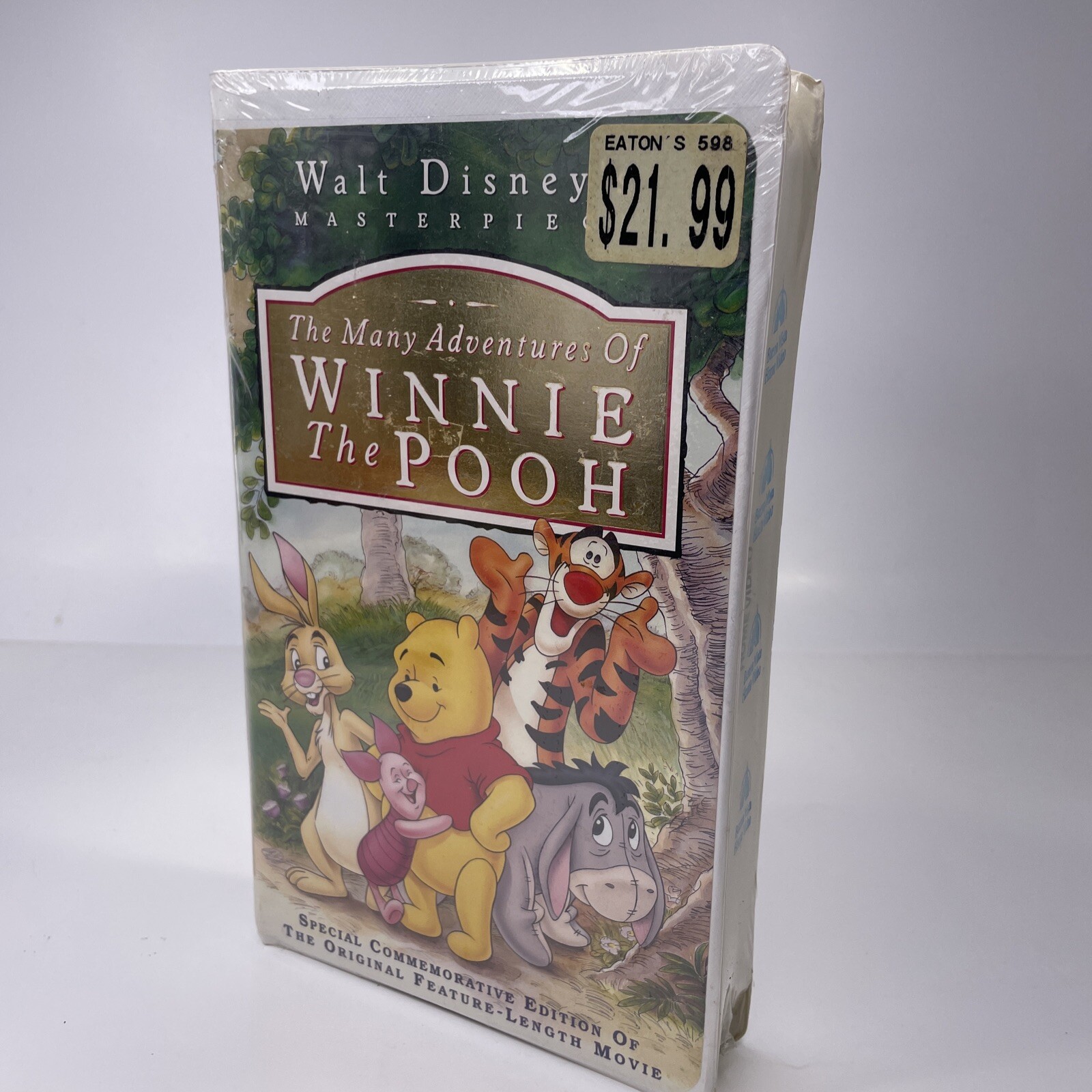 The Many Adventures Of Winnie The Pooh Vhs Ebay
