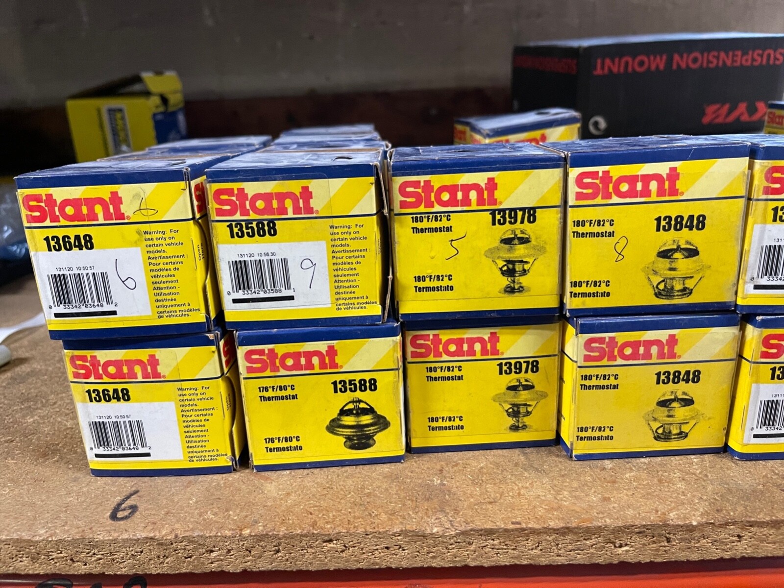 Stant 13978 thermostat "" READ THE LISTING PLEASE"" Virginia 5 of them ...