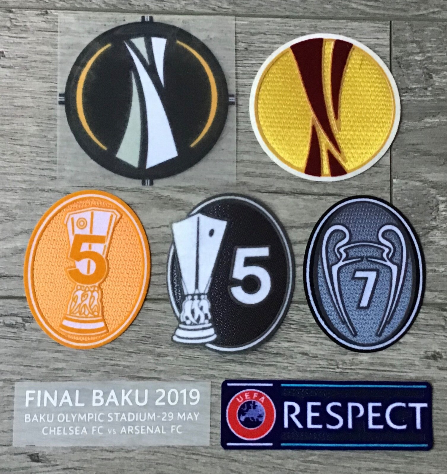 UEFA Europa League 5 Timers Winner BOH 5 Final BAKU Match Detail Patch ...